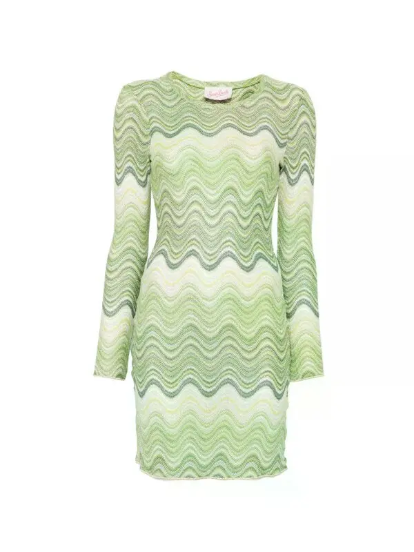 MC2 SAINT BARTH Imany Mini Dress - Green