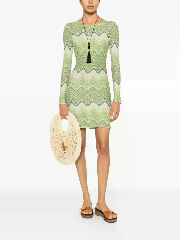 MC2 SAINT BARTH Imany Mini Dress - Green