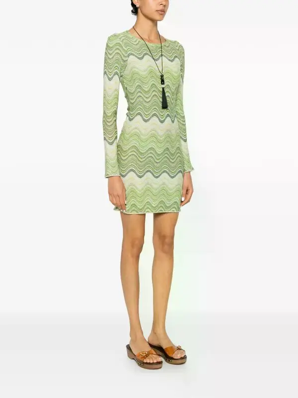MC2 SAINT BARTH Imany Mini Dress - Green