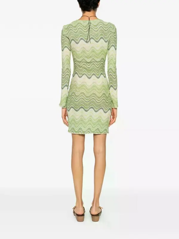 MC2 SAINT BARTH Imany Mini Dress - Green