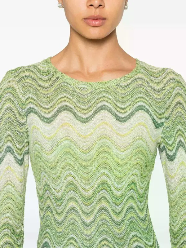 MC2 SAINT BARTH Imany Mini Dress - Green