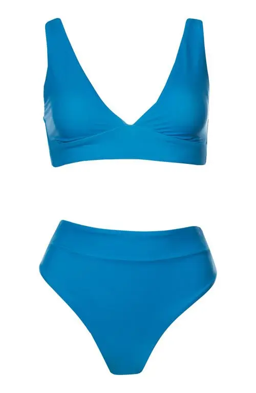 MAAJI Suzy Q Reversible Bikini Bottoms - Blue