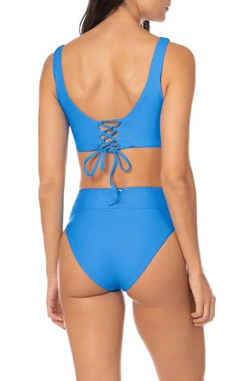 MAAJI Suzy Q Reversible Bikini Bottoms - Blue
