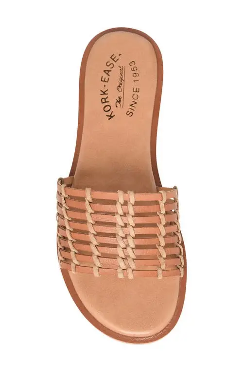 Kork-Ease® Deja Slide Sandal - Rust/sand