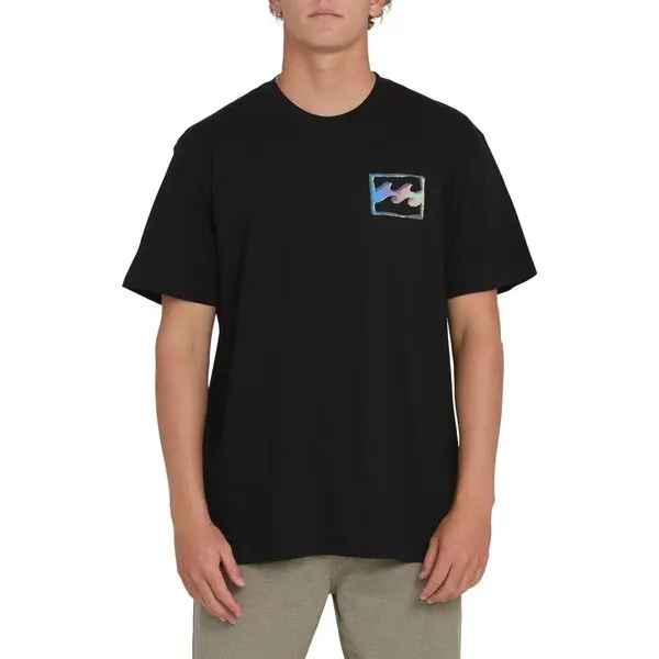 BILLABONG Crayon Wave Premium Graphic T-shirt