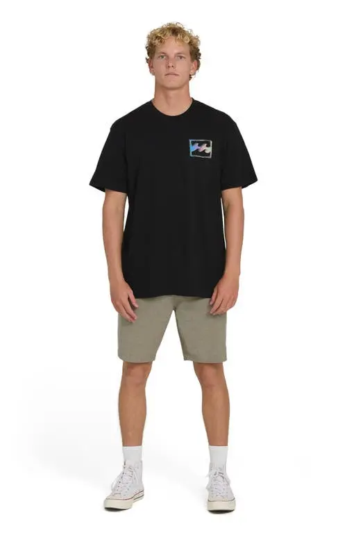 BILLABONG Crayon Wave Premium Graphic T-shirt