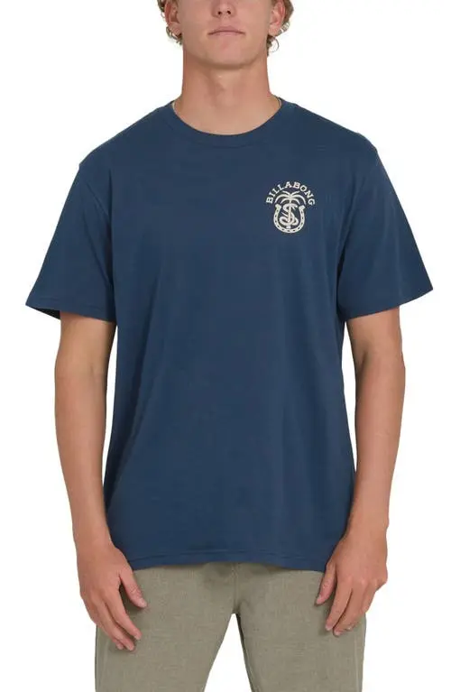 BILLABONG Forge Premium Graphic T-shirt - Dark Denim