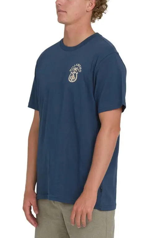 BILLABONG Forge Premium Graphic T-shirt - Dark Denim