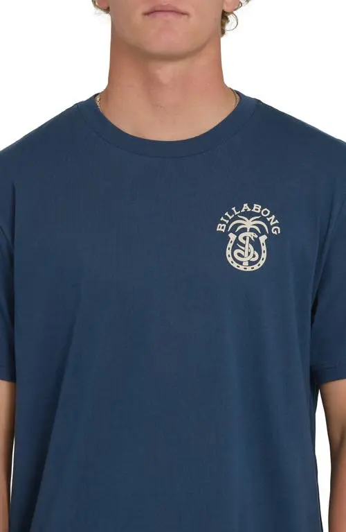 BILLABONG Forge Premium Graphic T-shirt - Dark Denim
