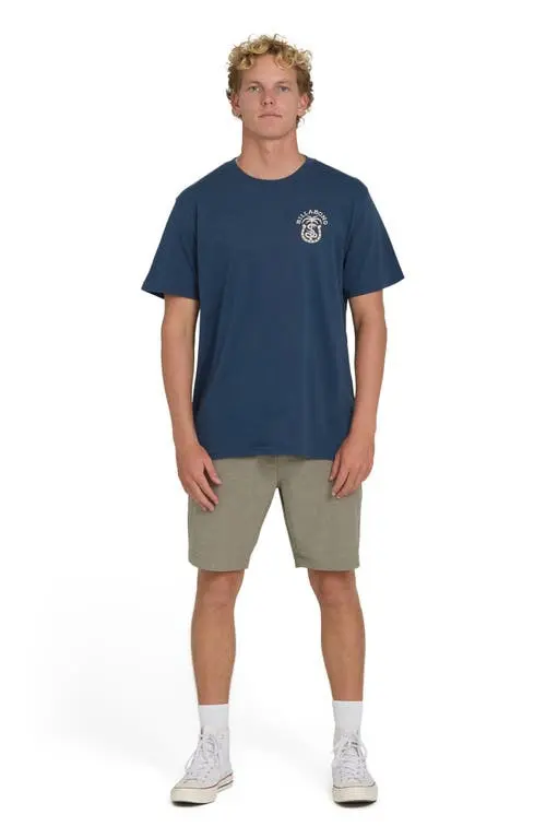 BILLABONG Forge Premium Graphic T-shirt - Dark Denim