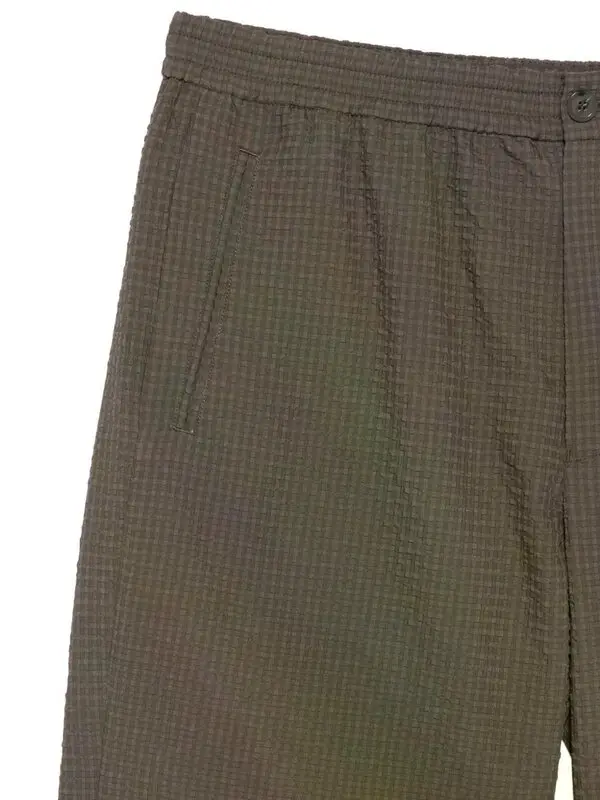 Emporio Armani Checked Shorts