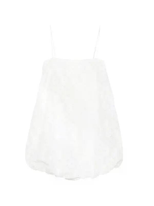 Faithfull The Brand Rosella Playsuit - White