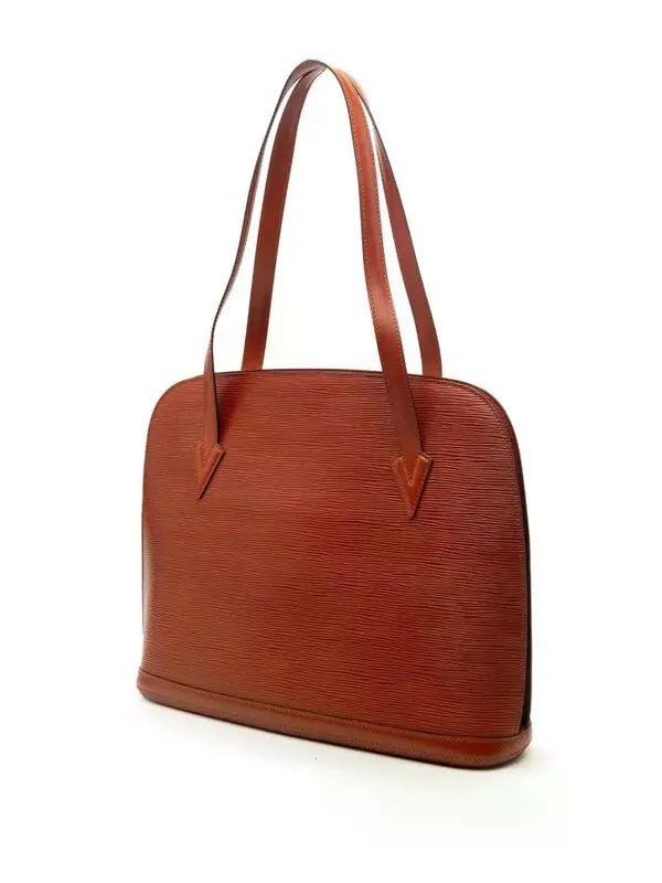 LOUIS VUITTON 1996 Epi Lussac Shoulder Bag - Brown