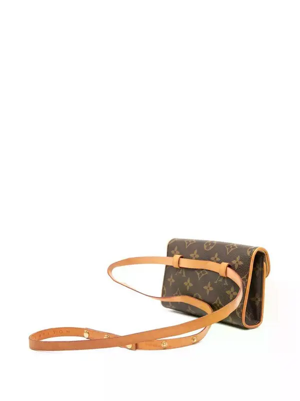 LOUIS VUITTON 2001 Monogram Pochette Florentine Belt Bag