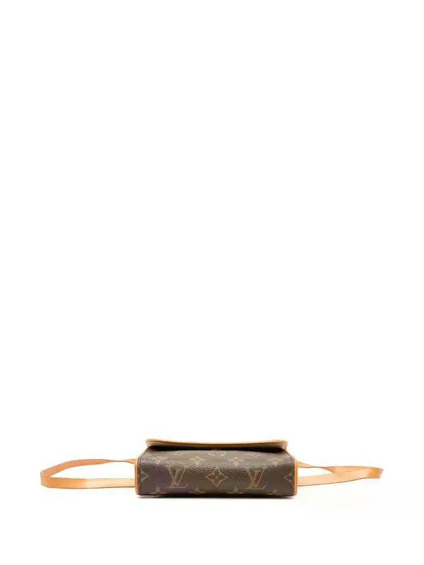 LOUIS VUITTON 2001 Monogram Pochette Florentine Belt Bag