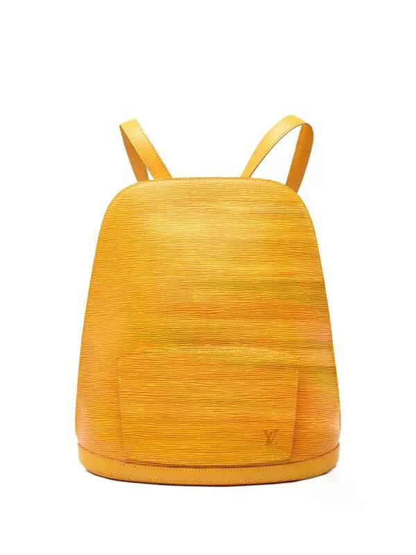 LOUIS VUITTON 1995 Epi Gobelins Backpack - Yellow