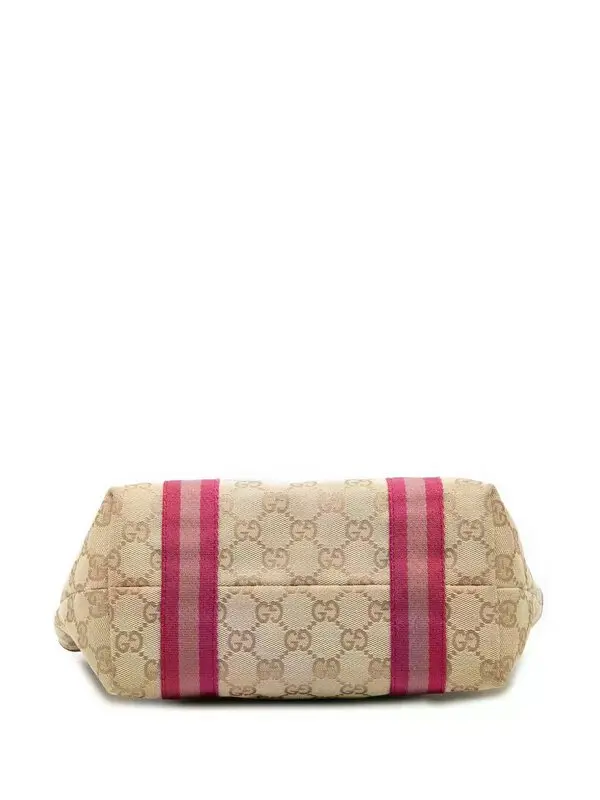 Gucci Gg Canvas Jolicoeur Handbag - Neutrals