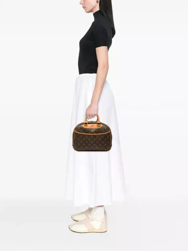 LOUIS VUITTON 2004 Monogram Trouville Handbag