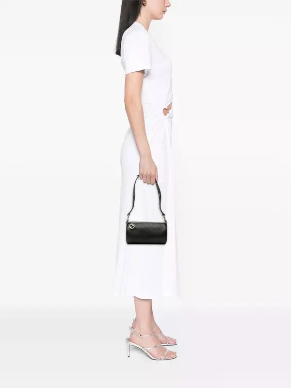 Gucci 2016-2026 Mini Leather Blondie Barrel Shoulder Bag - Black