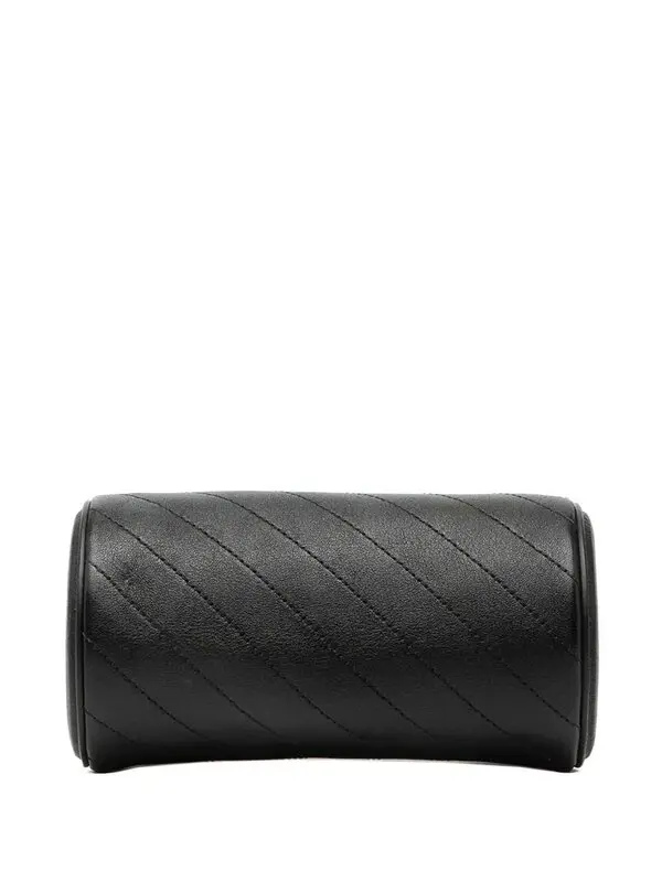 Gucci 2016-2026 Mini Leather Blondie Barrel Shoulder Bag - Black
