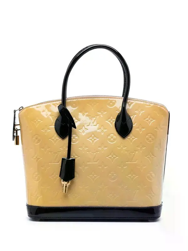 LOUIS VUITTON Monogram Vernis Lockit Pm Handbag