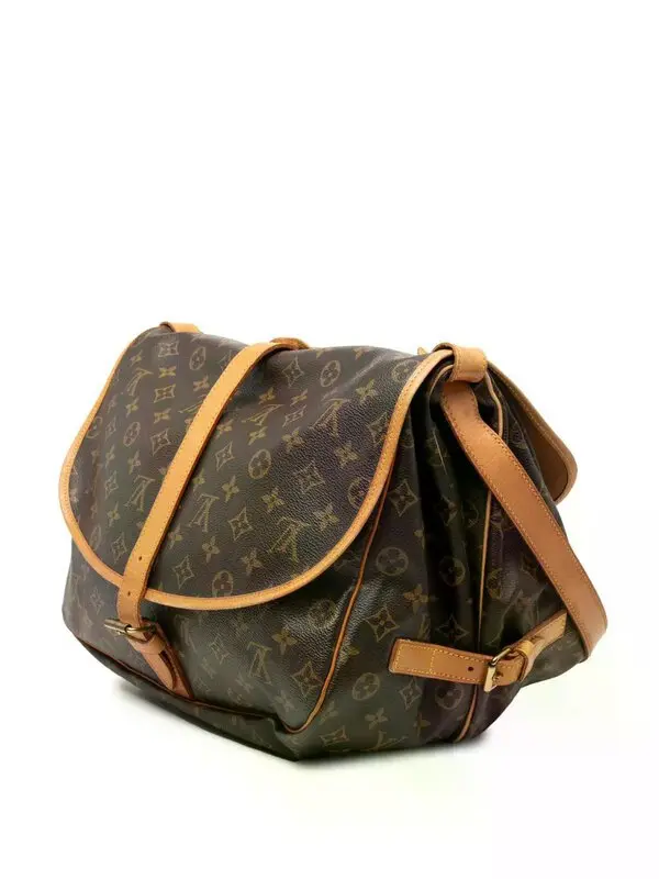 LOUIS VUITTON 1993 Monogram Saumur 35 Crossbody Bag