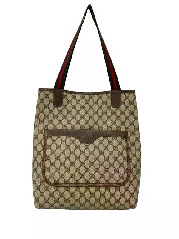 Gucci 20th Century Gg Supreme Web Tote Bag