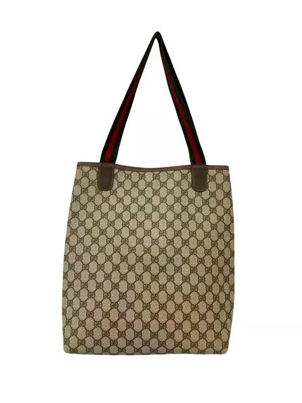 Gucci 20th Century Gg Supreme Web Tote Bag