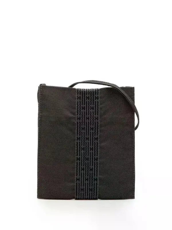 Hermès 1990-2010 Herline Pochette Crossbody Bag - Grey