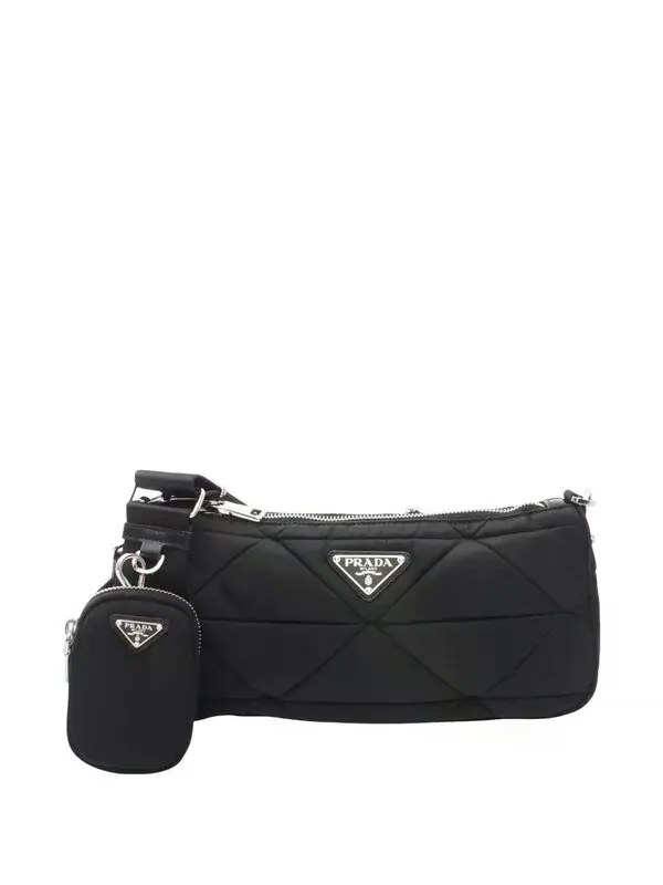 Prada 2013-2026 Tessuto Crossbody Bag - Black