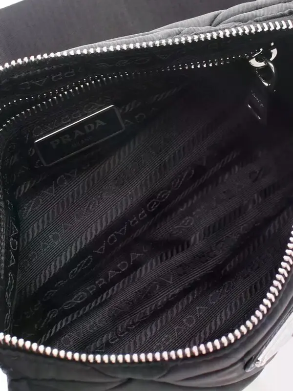 Prada 2013-2026 Tessuto Crossbody Bag - Black