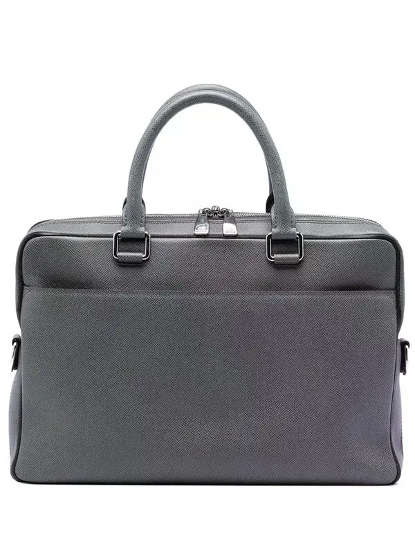 LOUIS VUITTON 2014 Taiga Porte Documents Mm - Grey