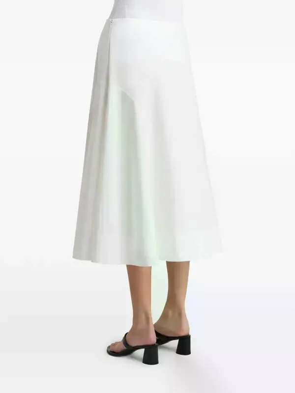 Khaite A-line Midi Skirt