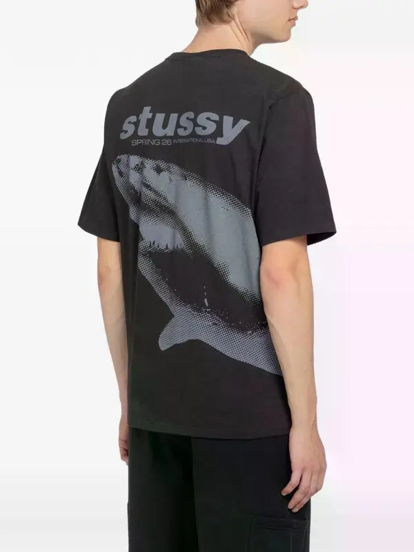 StÜssy Shark T-shirt - Black