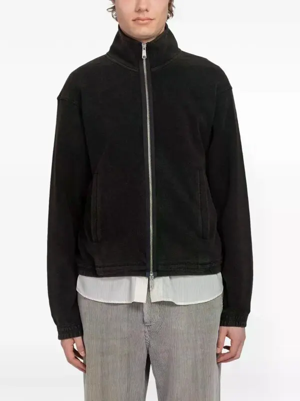 MFPEN Zip-up Fleece Sweatshirt - Black