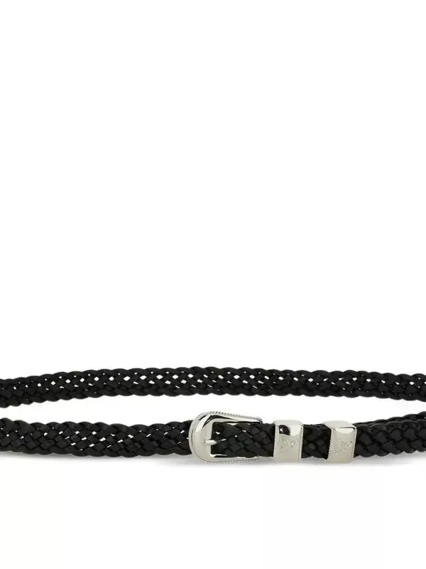 WOBURN WALK Braided Leather Belt