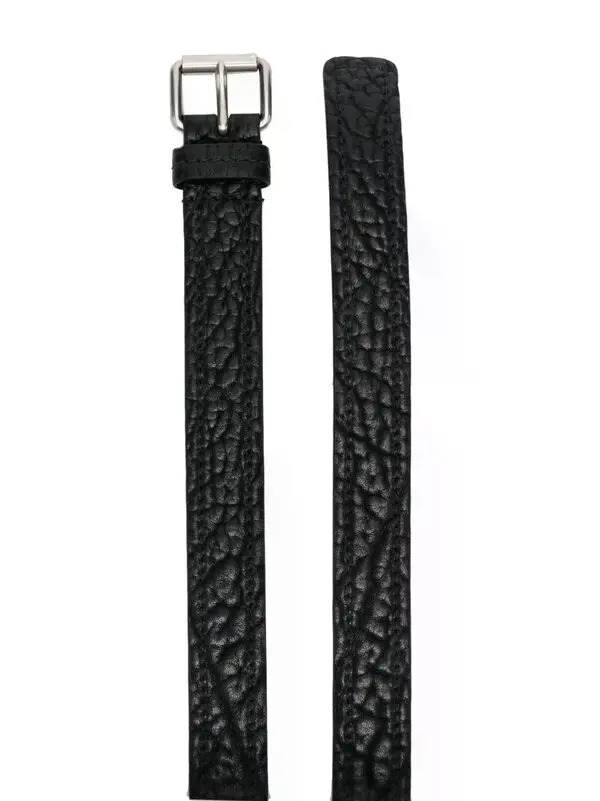 Prada Buckle-fastening Belt With Textured Finish