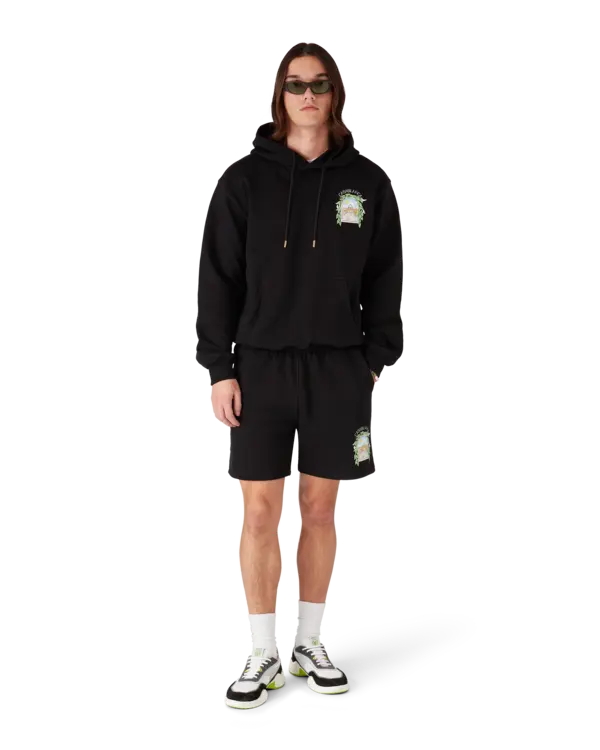 Casablanca L'arche Hooded Sweatshirt - Black