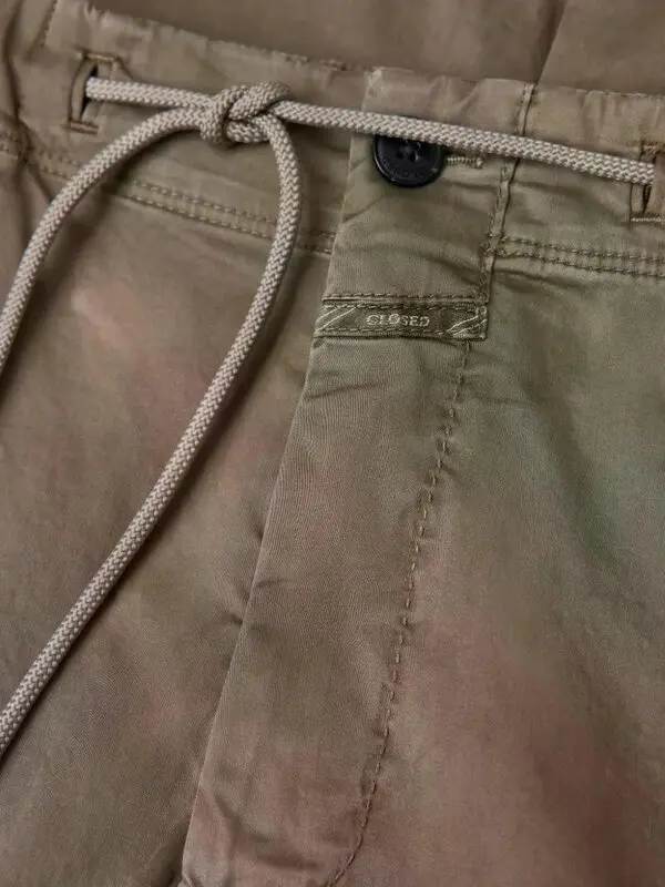 Closed Tropea Drawstring Trousers - Brown