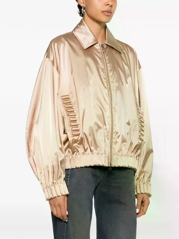RAXXY Satin Bomber Jacket