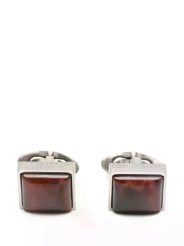 Tateossian Square Cufflinks - Silver
