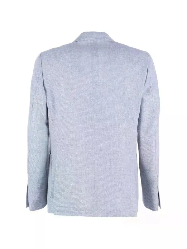 LARDINI Double-breasted Blazer - Blue