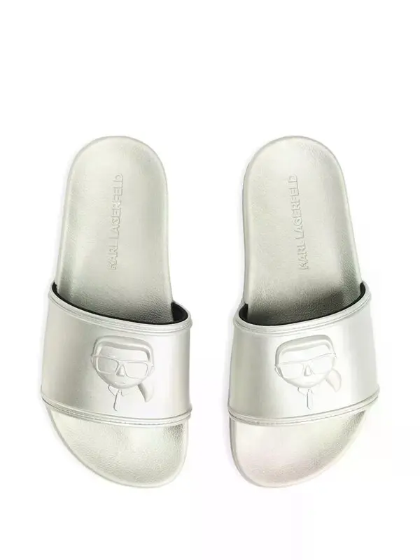 Karl Lagerfeld Kondo 2.0 Slides - Silver