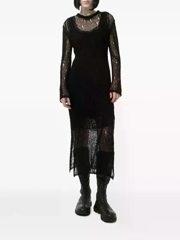 Our Legacy Ragged Open-knit Dress