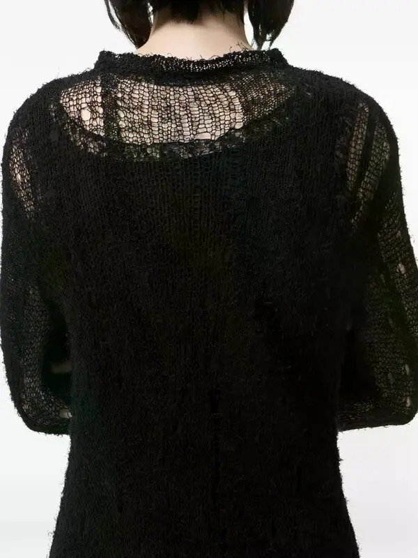 Our Legacy Ragged Open-knit Dress