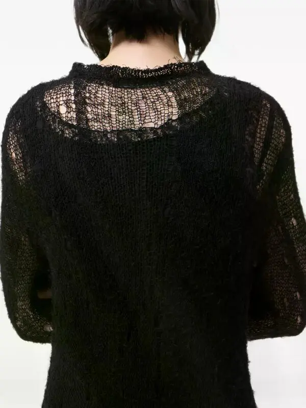 Our Legacy Ragged Open-knit Dress