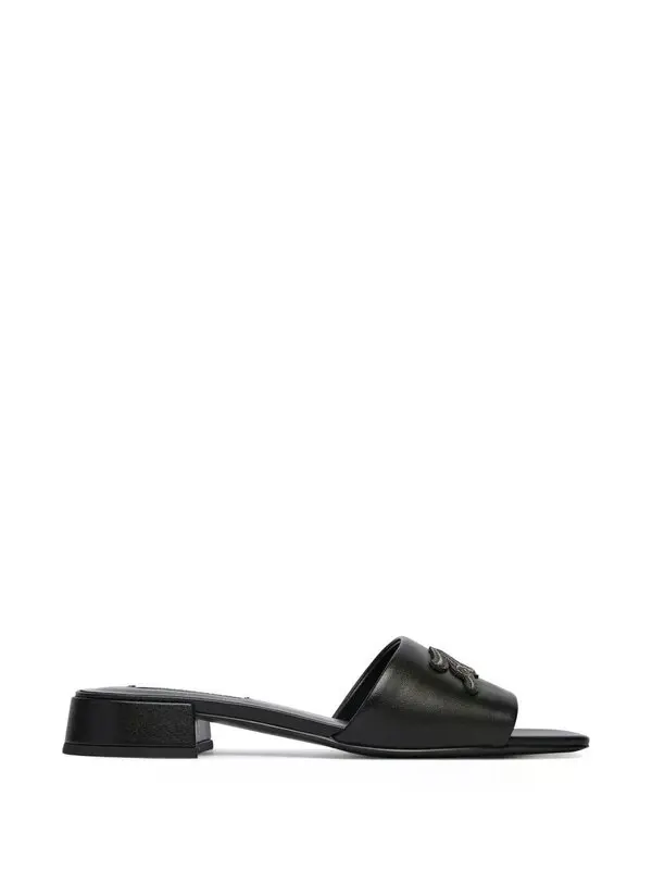 Karl Lagerfeld Block-heel Sandals - Black