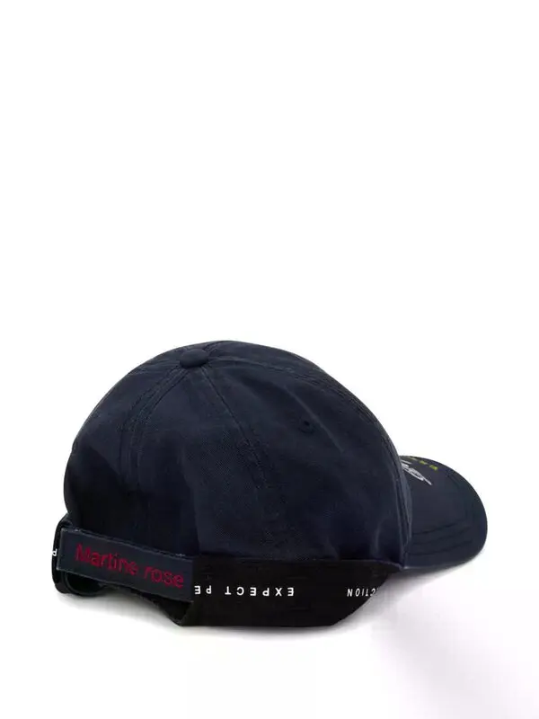 Martine Rose Logo-embroidered Baseball Cap - Blue