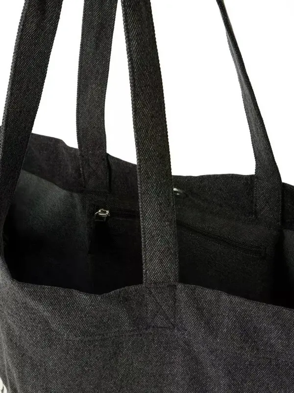 Karl Lagerfeld Logo-print Denim Tote Bag