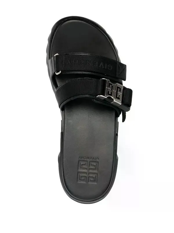 Givenchy 4g Buckle Leather Sandals